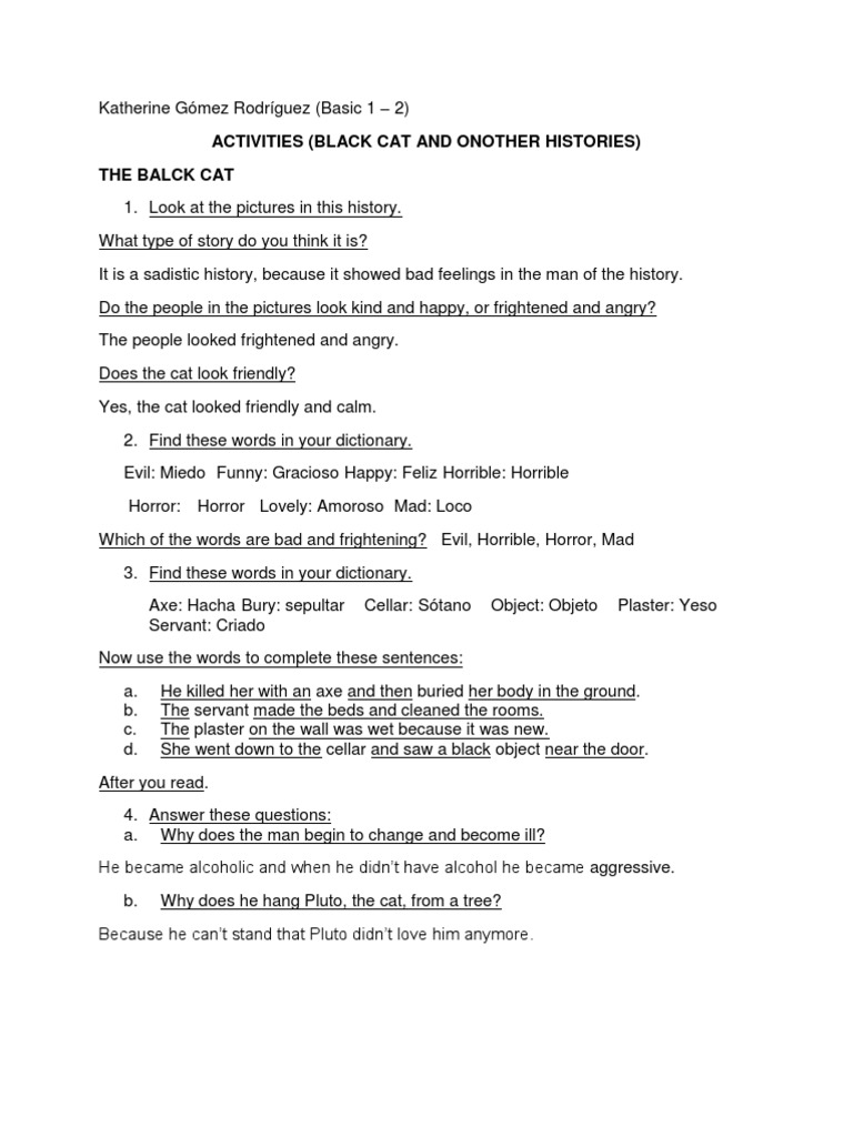 Black Cat | PDF | Leisure