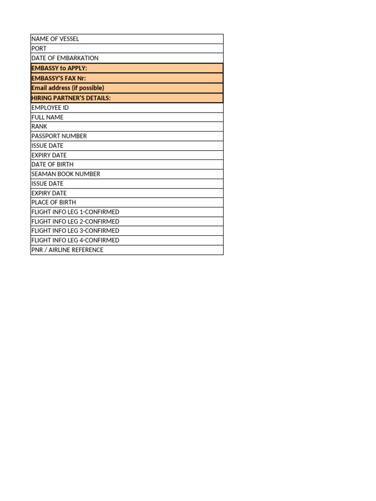 Loi Template | PDF