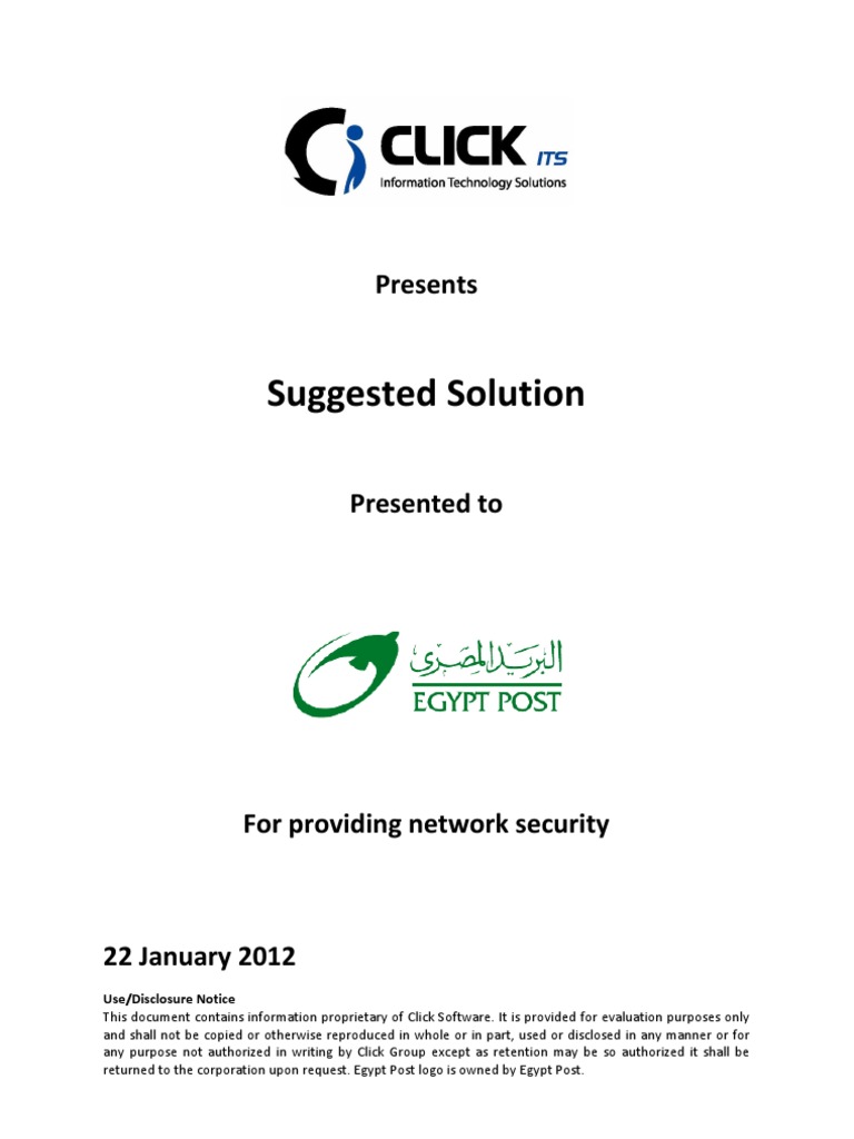 Suggested Solution: Presents | PDF | Virtual Private Network | Firewall (Computing)
