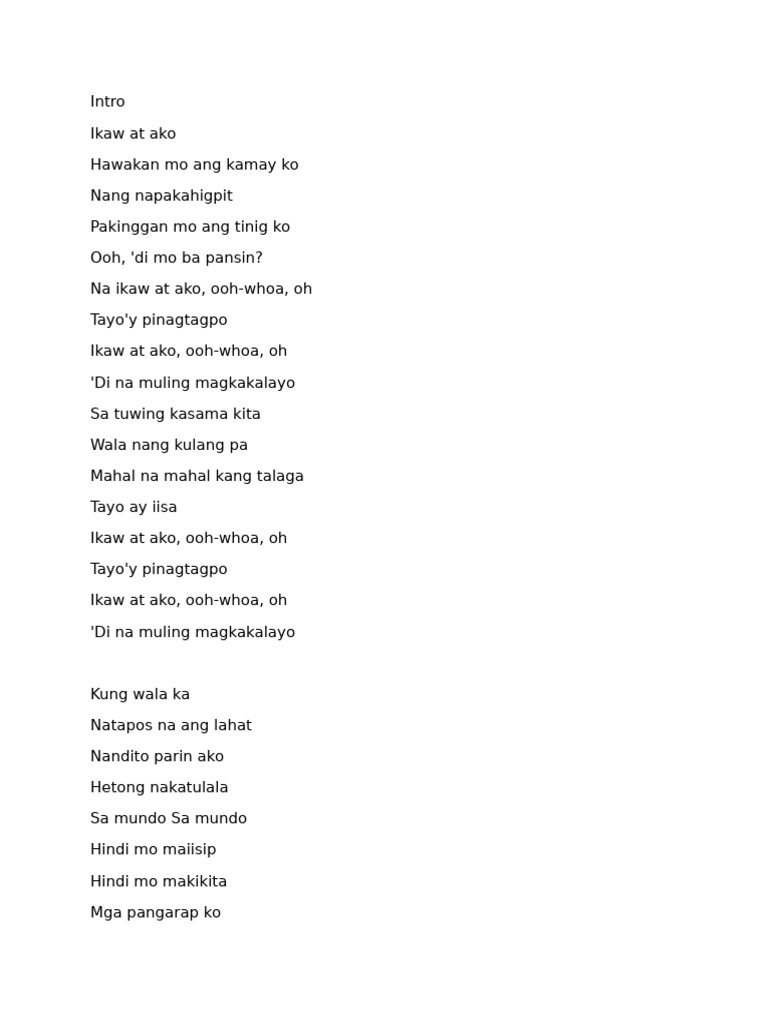 Lyric | PDF