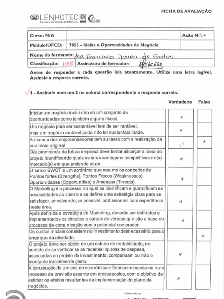 Teste UFCD 7853 | PDF