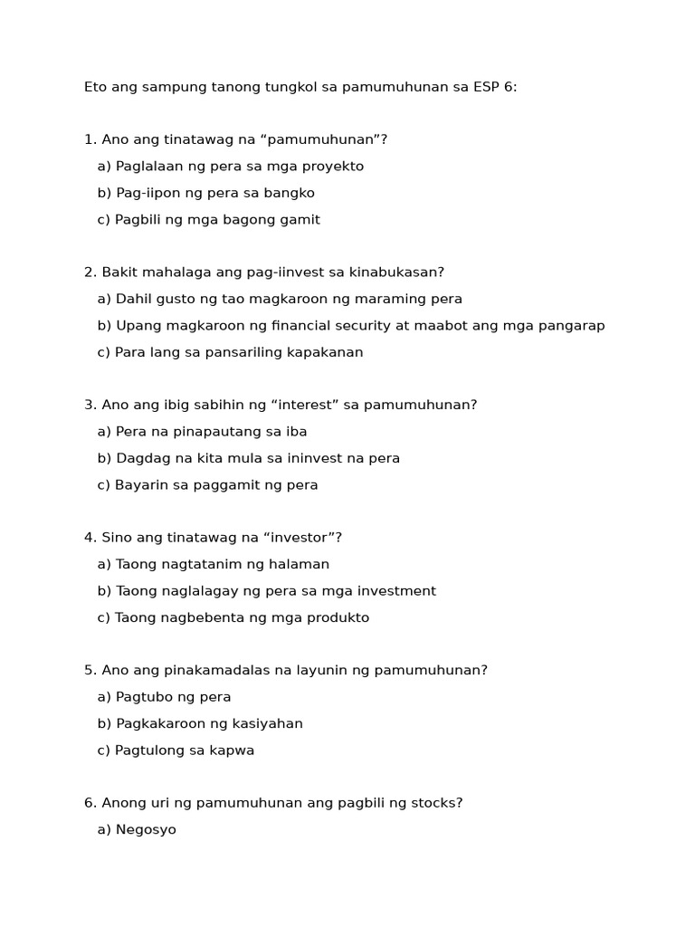 Esp 6 | PDF