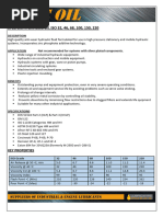 ISO VG 46 Hydraulic Oil Specifications | PDF | Motor Oil | Building ...