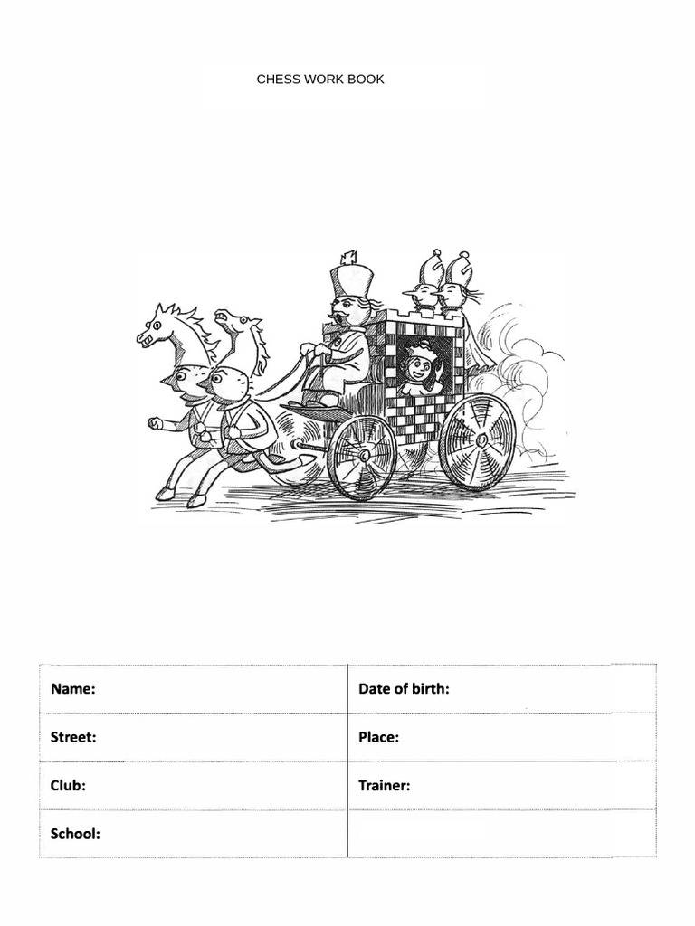 Chess Workbook Final | PDF