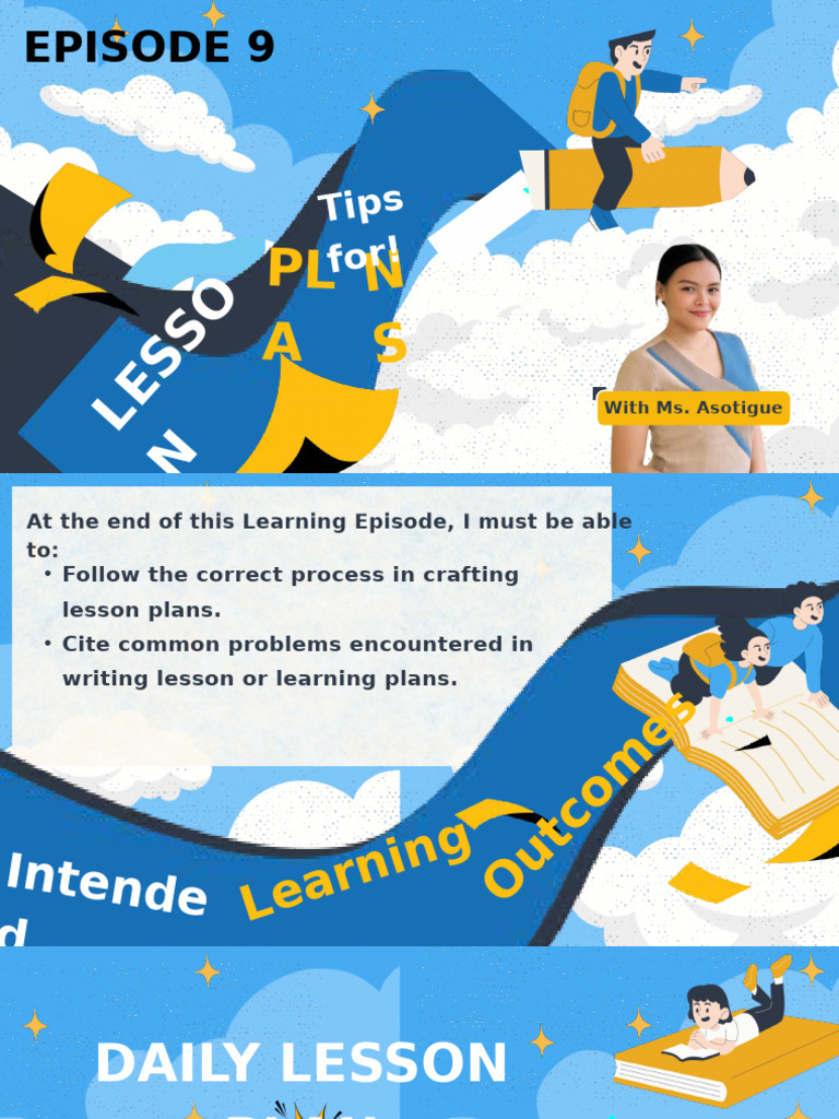 ASOTIGUE - FS2-Writing My Lesson Plans | PDF