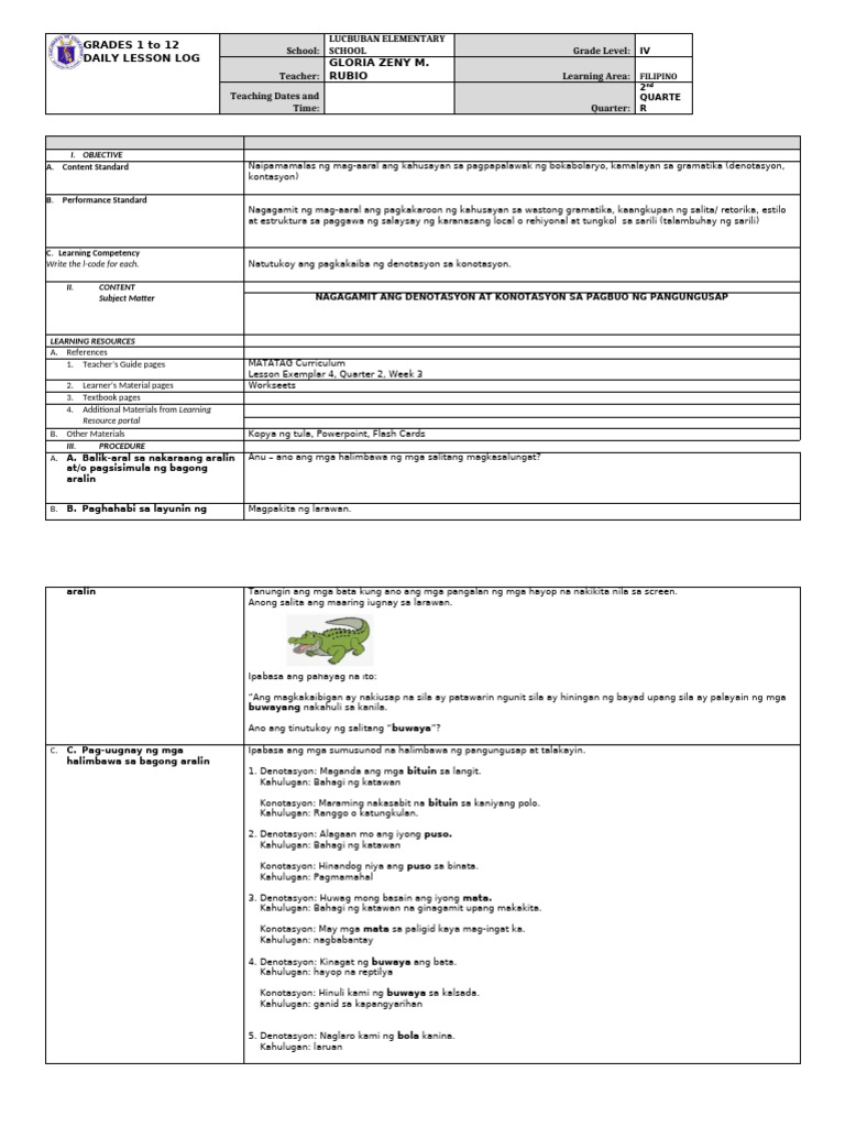 813549697 Filipino4 Quarter2 Week3 | PDF