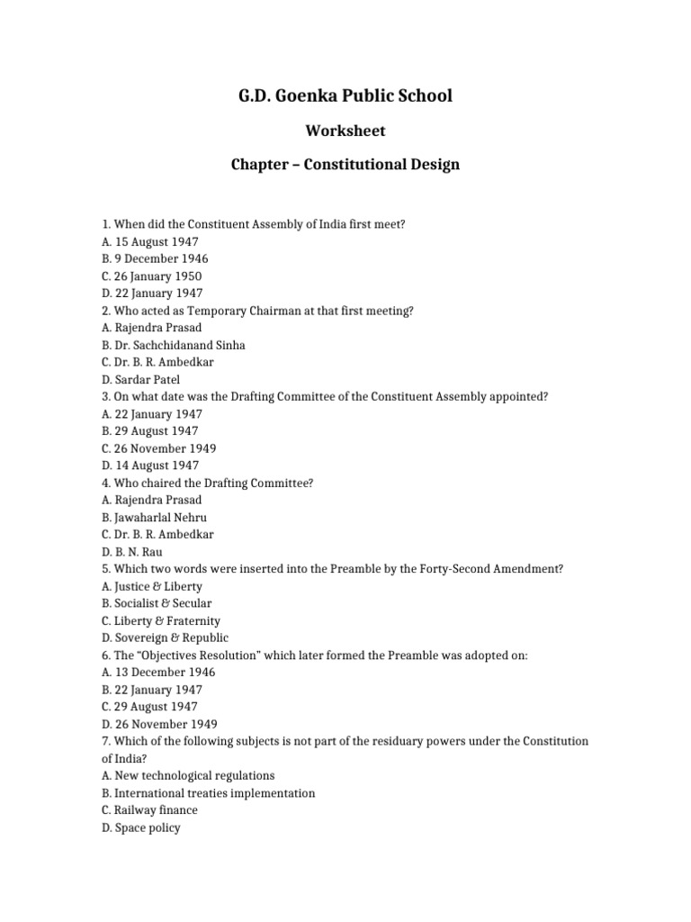 Understanding Residuary Powers in India | PDF | Statutory Law ...