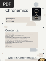 Understanding Chronemics in Communication | PDF | Nonverbal ...