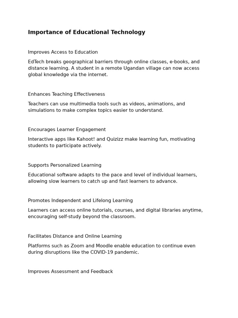 Education Technology Atqa | PDF | Educational Technology | Learning