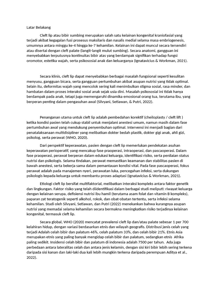 Latar Belakang | PDF