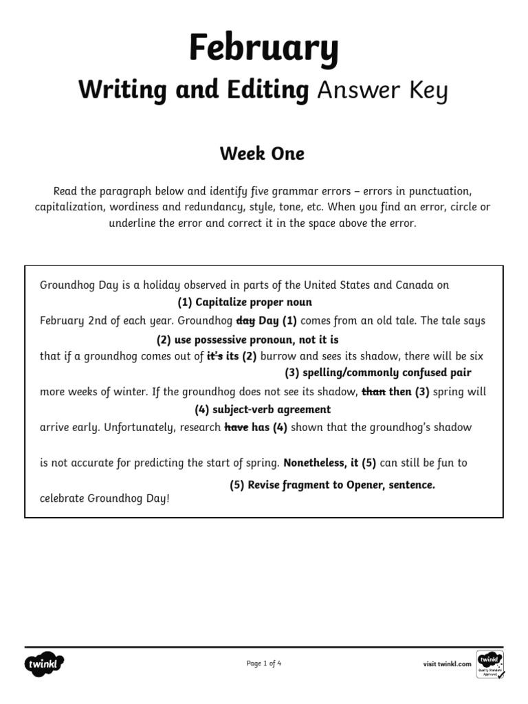 Grammar Error Identification Guide | PDF | Valentine's Day | Editing