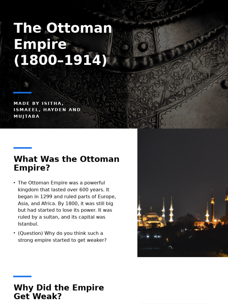 The Ottoman Empire (1800-1914) | PDF | Ottoman Empire | Europe