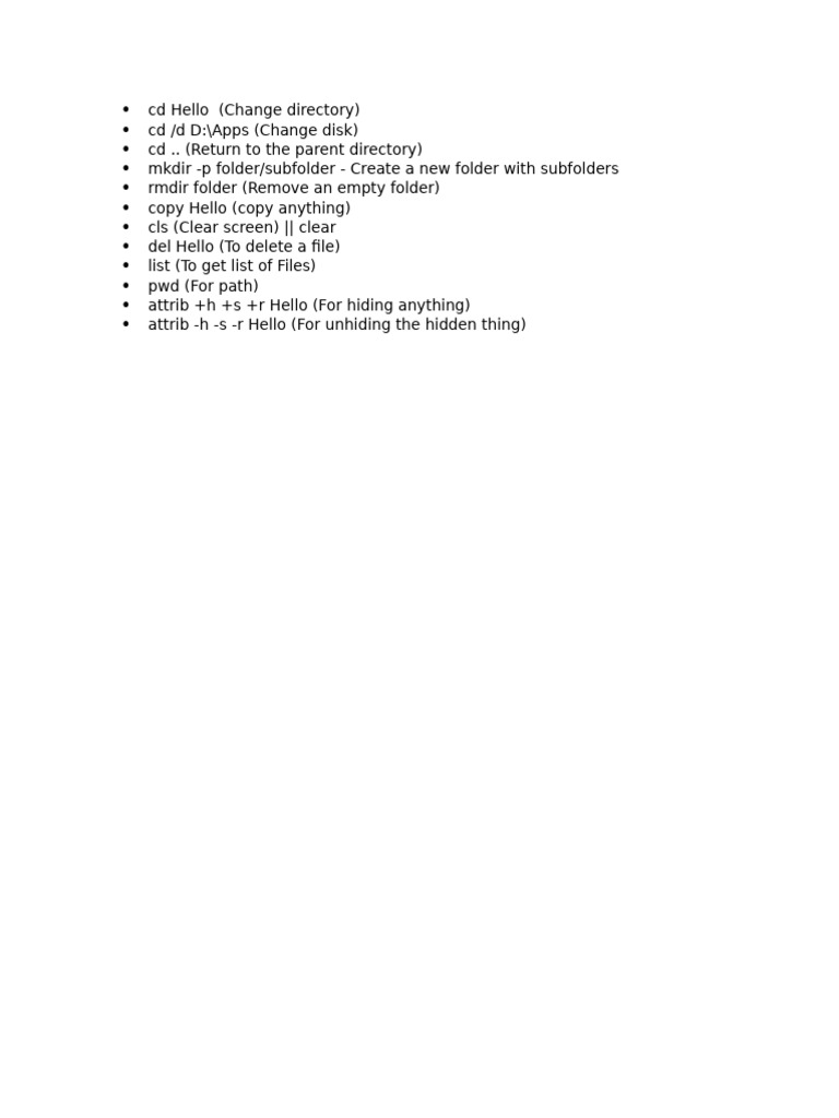 Essential Command Line Tips | PDF