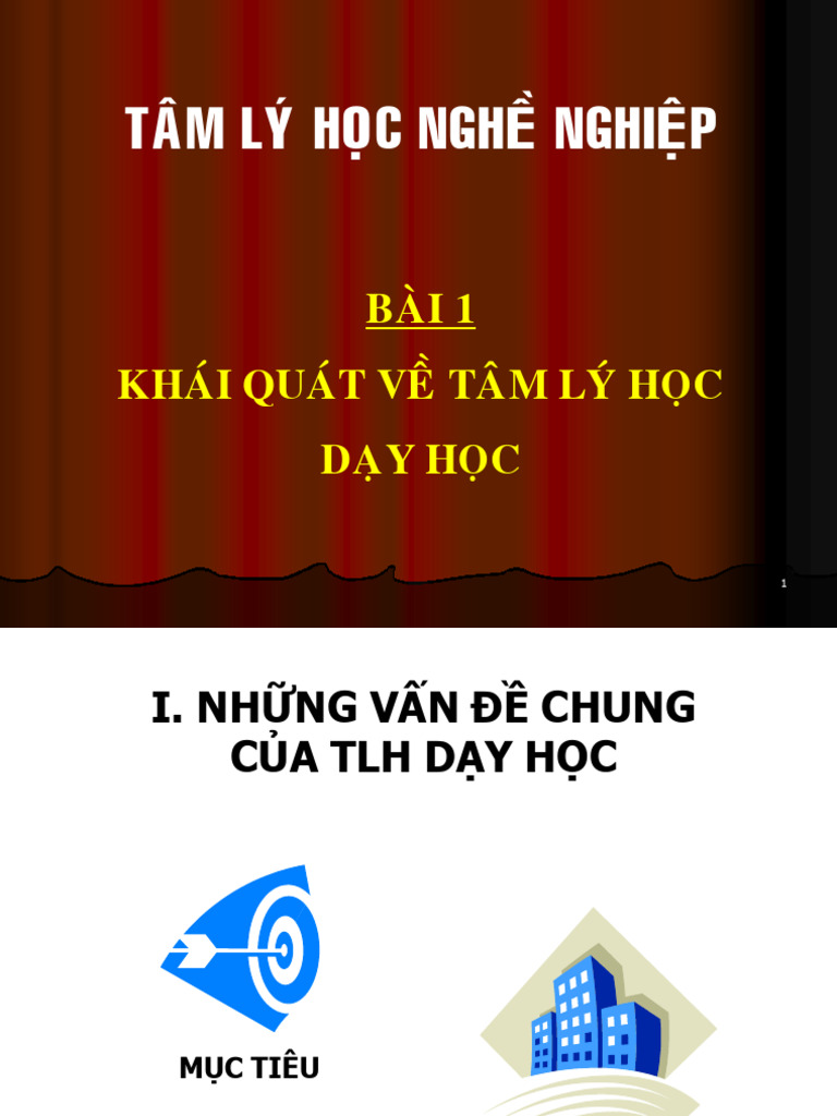 TLH Nghe Nghiep - Bai 1 - TLH Su Pham | PDF