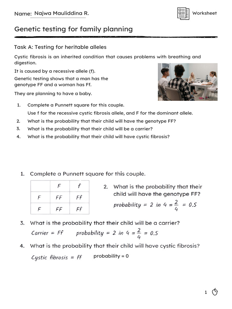 Worksheet Questions PDF | PDF | Miscarriage | Genetic Disorder