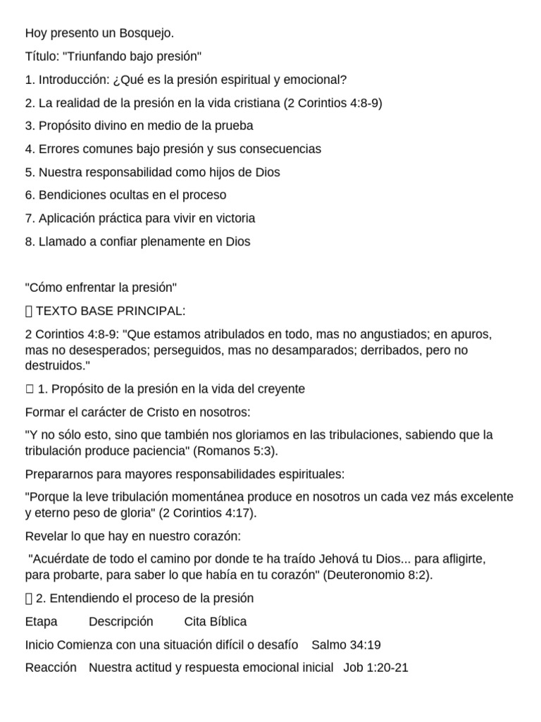Hoy Presento Un Bosquejo | PDF | Epístola a los romanos | Dios