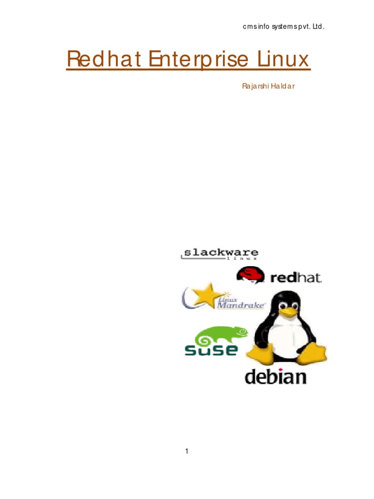 Redhat Enterprise Linux: Rajarshi Haldar | Download Free PDF | Linux Distribution | Computer File