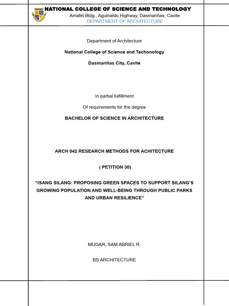 Mugar, Sam Abriel R. Chapter 3 | PDF | Methodology | Qualitative Research
