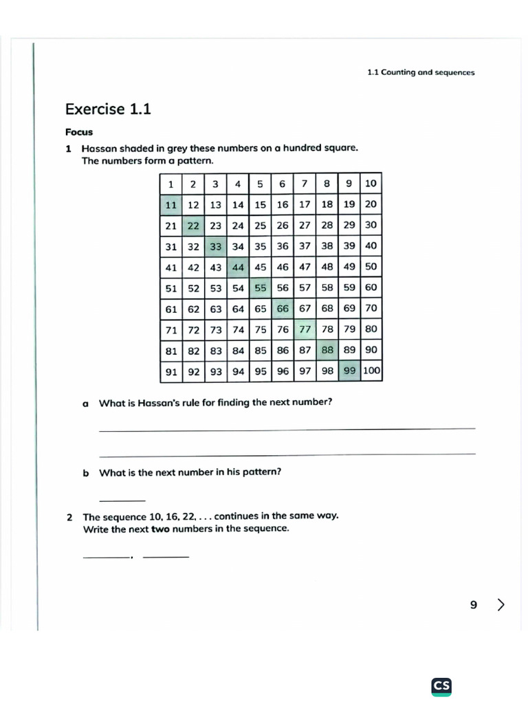 Chapter 1 Mathematics | PDF