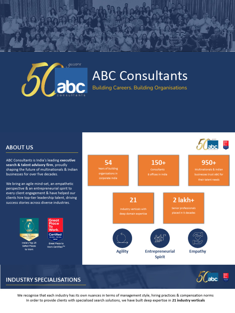 ABC Consultants - On Demand Talent | PDF | Pharmaceutical Industry ...