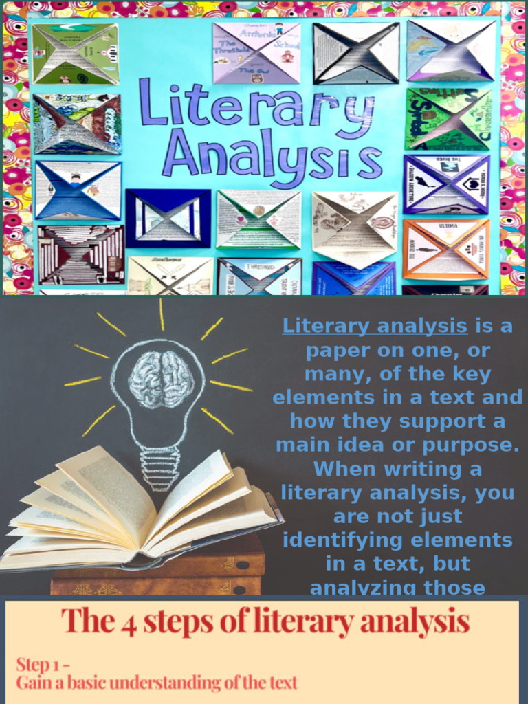 Key Elements of Literary Analysis | PDF | Human Communication