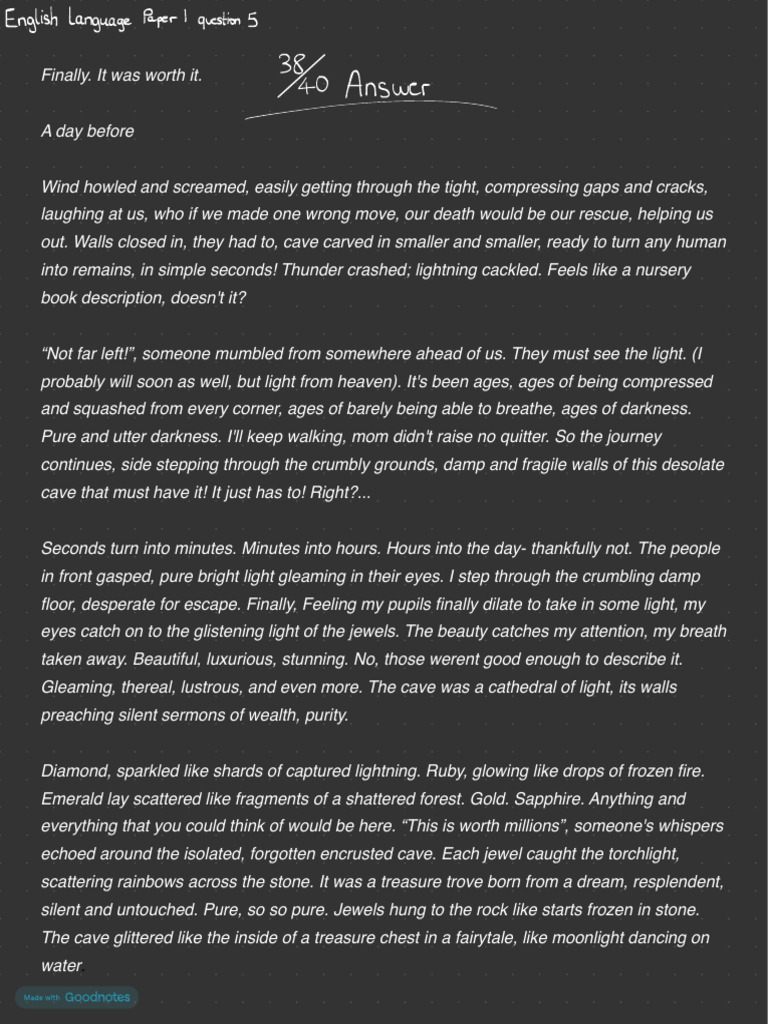 Language Paper 1 Q5 | PDF | Jewellery Components | Gemstone