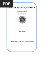 Botany Revised-Msc-Syllabus Approved 4.2.2025 | PDF | Botany | Life ...