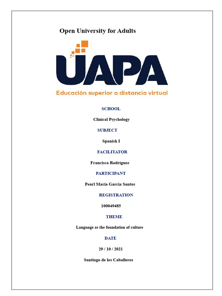 Language and Culture in Spanish I | PDF | Communication | Semantics
