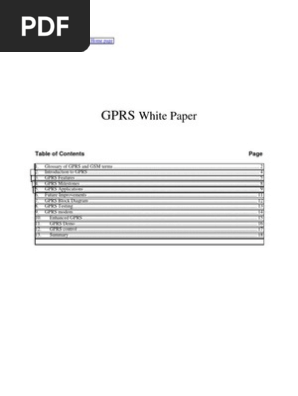 Gprs Protocol Architecture Download Scientific Diagram