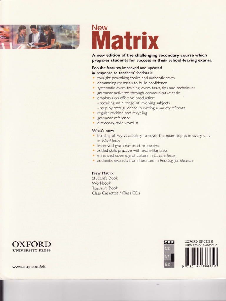 Matrix Upper Intermediate Word List | PDF