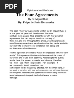 The Four Agreements Workbook Guide | PDF | Experience | Mindset