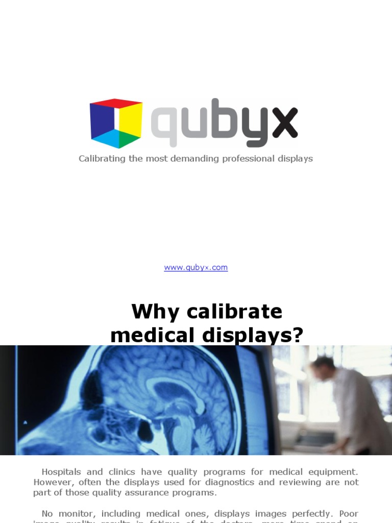 Medical Display Calibration and QA | PDF | Color | Light