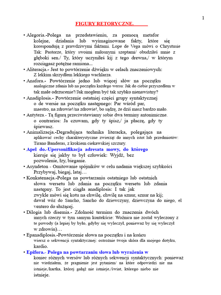 FIGURY RETORYCZNE | PDF