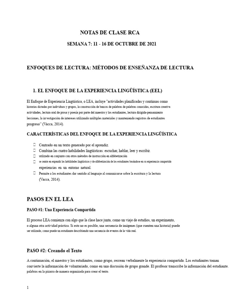 Métodos de Enseñanza de Lectura Efectivos | PDF | Literatura | Enseñando