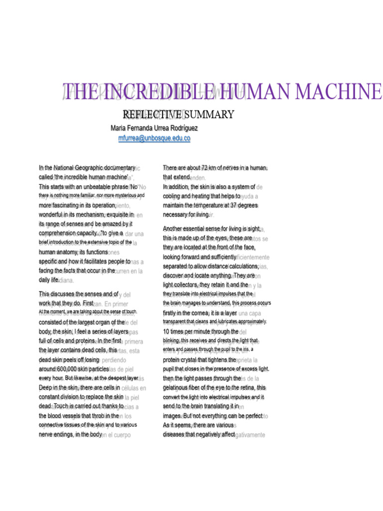 Exploring Human Anatomy and Senses | PDF | Senses | Skeletal Muscle