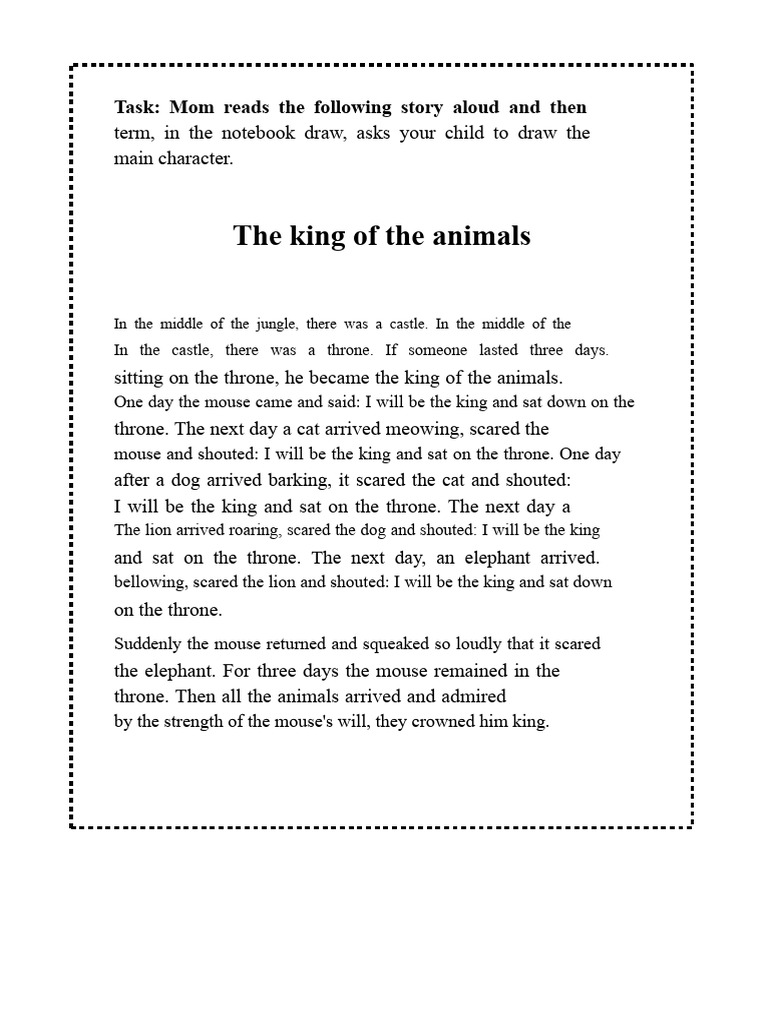 The King of The Animals | PDF