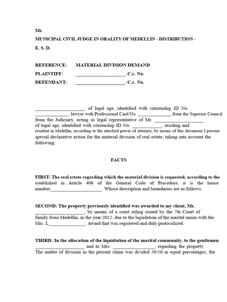 Minutes - Material Division | PDF | Property | Lawsuit