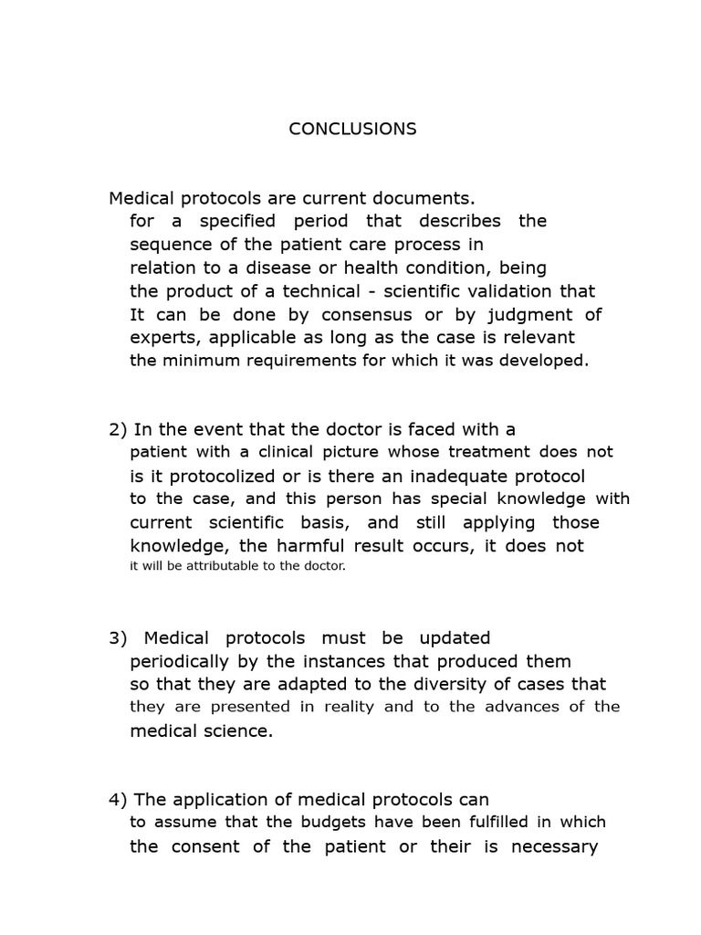 Understanding Medical Protocols and Liability | PDF