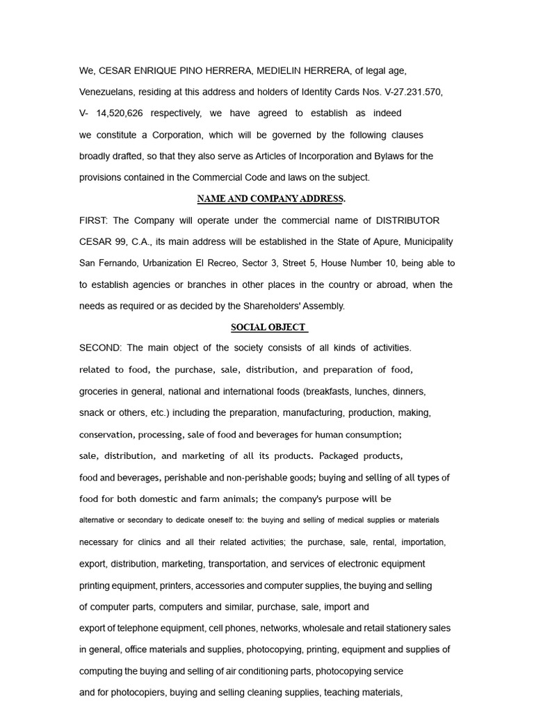 Anonymous Company Supermarket | PDF | Identity Document | Share (Finance)