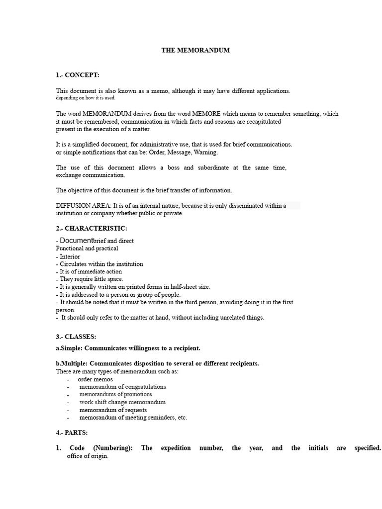 THE MEMORANDUM, REQUEST, REPORT | PDF | Memorandum | Communication