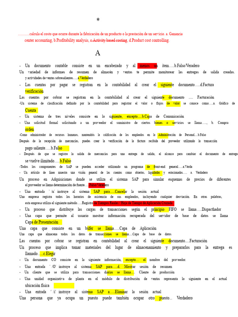 Contabilidad y Procesos en SAP | PDF | Contabilidad | Business