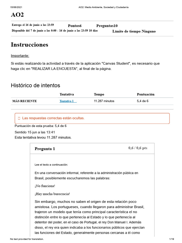 AO2 - Medio Ambiente Sociedad y Ciudadanía | PDF | Entorno natural | Sustentabilidad