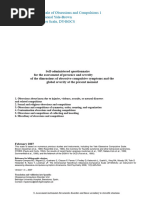 CY-BOCS II: OCD Severity Assessment | PDF | Obsessive–Compulsive ...