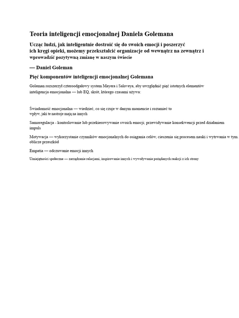 Daniel Goleman | PDF
