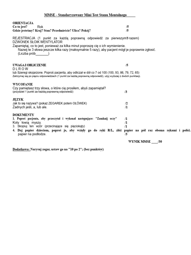 MMSE | PDF