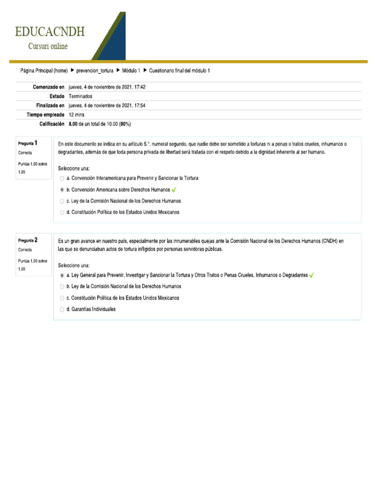 06.0 Chestionar Final Al Modulului 1 | PDF