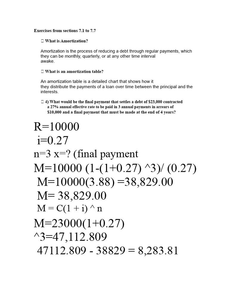 TASK 3, FINANCIAL MATHEMATICS 2, MARCO DIONICIO 11335005 | PDF | Present Value | Debt