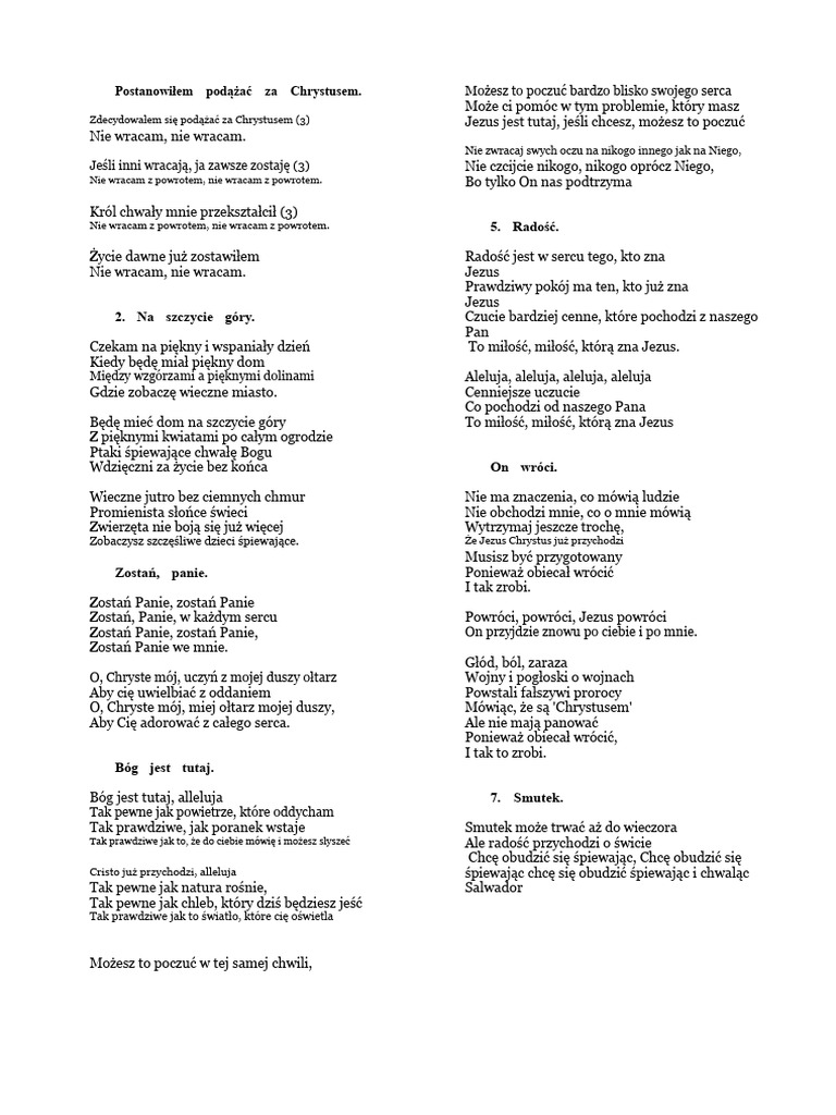 Lista Korit 1 - 121 | PDF