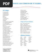 Codigos de Radio | PDF