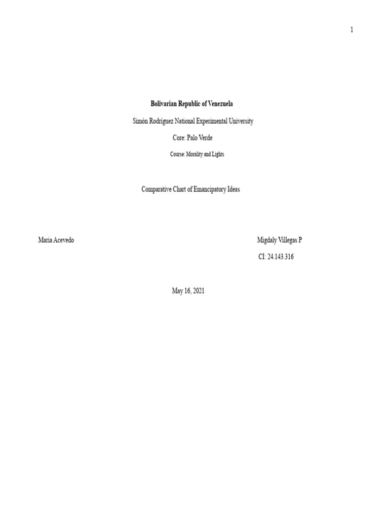 Activity No. 2 Comparative Chart | PDF